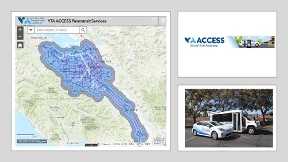 An Interactive Mapping Tool for VTA ACCESS Paratransit Services | VTA